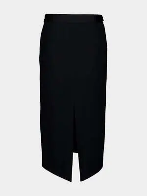 TOM FORD Midi Pencil Skirt - Black