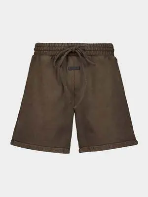 Fear Of God Sunfaded Vacation Sweatshort - Brown