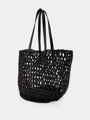 Saint Laurent Panier Soup Calfskin Shoulder Bag