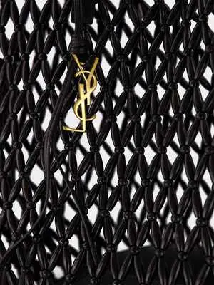 Saint Laurent Panier Soup Calfskin Shoulder Bag