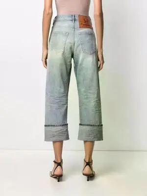 DIESEL® D-reggy Straight-leg Crop Jeans