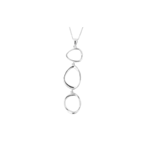 LUCY QUARTERMAINE Volcan Necklace In Sterling - Silver