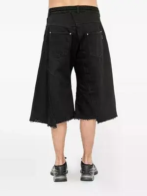 SONGZIO Bias Cut Denim Shorts