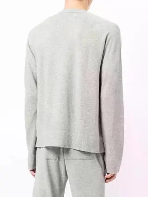JAMES PERSE Crew Neck Fleece Sweatshirt