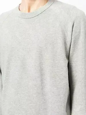 JAMES PERSE Crew Neck Fleece Sweatshirt