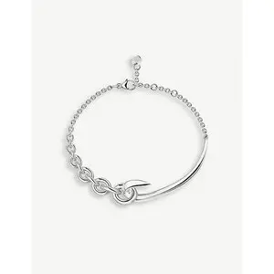SHAUN LEANE Sterling Hook Chain Bracelet - Silver