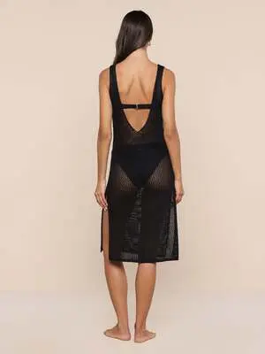 L'Agence Pallas Crochet Cover-up Dress