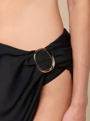 L'Agence Chandra Mini Cover-up Skirt