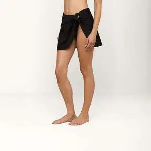 L'AGENCE Chandra Mini Cover-up Skirt