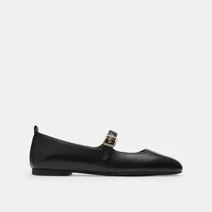 COACH OUTLET Coach Mary Jane Flats With Buckle Detail