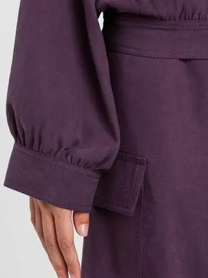 TWINSET Cotton Blend Bomber Jacket