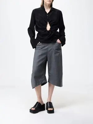 MAISON MARGIELA Cupro Shirt - Black