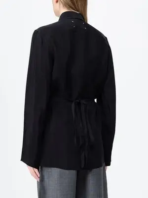 MAISON MARGIELA Cupro Shirt - Black