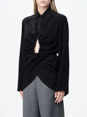 MAISON MARGIELA Cupro Shirt - Black