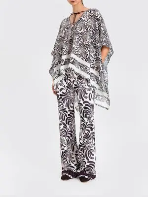 TWINSET Printed Crêpe Blouse