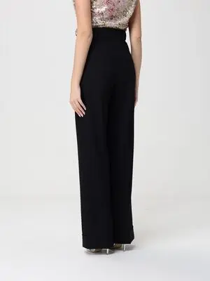 Alberta Ferretti Belted Palazzo Trousers