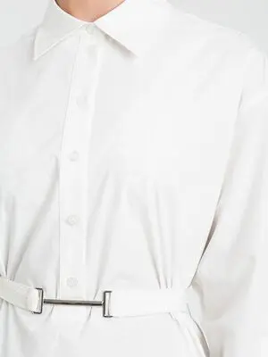 TWINSET Cotton Poplin Shirt Dress