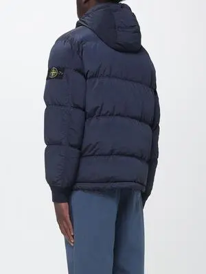 Stone Island Hooded Quilted Nylon Puffer Jacket