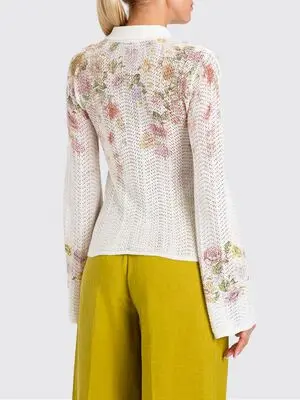 TWINSET Long Sleeve Printed Shirt