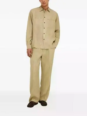FERRAGAMO Pure Linen Shirt