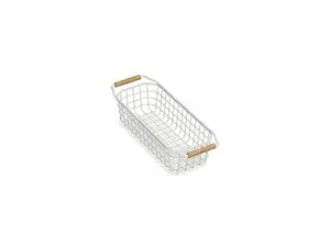 KOHLER Audrine Studio Mcgee Wire Sink Basket For Audrine Kitchen Sink - Cloude White