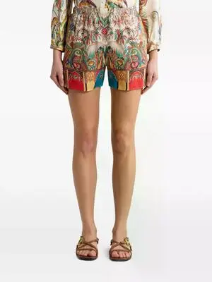 Etro Silk Mini Short