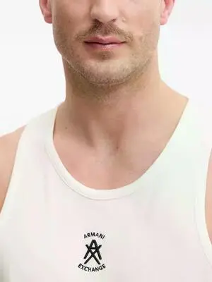 Armani Exchange Logo Detail Tank Top
