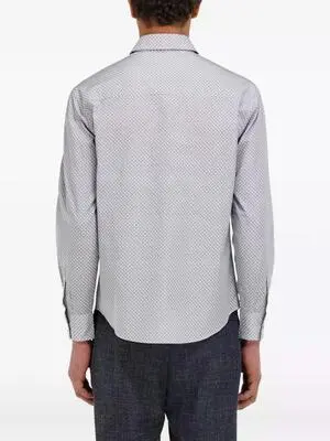 FERRAGAMO Micro-patterned Shirt