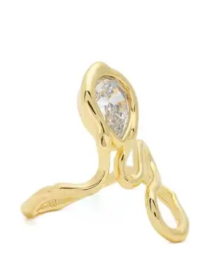 Alexis Bittar Sculptural Crystal-embellished Ring