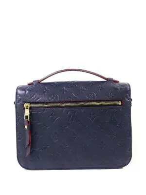 LOUIS VUITTON Monogram Empreinte Pochette Metis Shoulder Bag