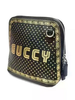 Gucci Mini Sega Star-print Calfskin Shoulder Bag