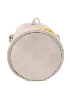 LOUIS VUITTON Chalk Nano Bucket Bag - Grey