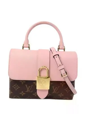 LOUIS VUITTON Locky Bb Monogram Canvas Tote Bag