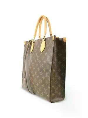 LOUIS VUITTON Monogram Sac Plat Pm Tote Bag