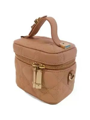 Dior Lady Quilted Tote Bag - Neutrals