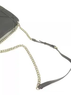 Dior Diorama Leather Shoulder Bag - Black