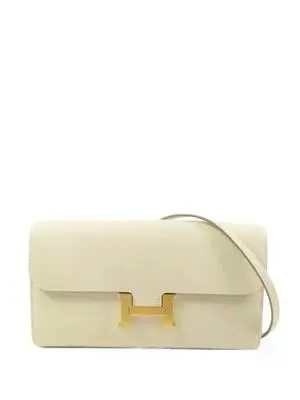 Hermes Gold Tone Cross Body Bags