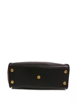 LOUIS VUITTON Monogram Canvas Mm On My Side Tote Bag - Black
