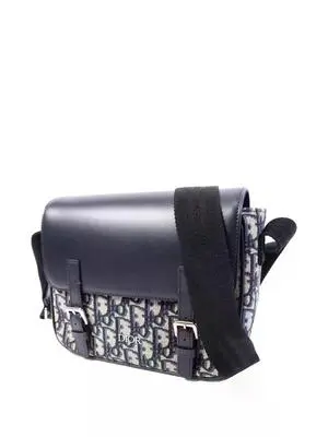 Dior Oblique Logo-plaque Messenger Bag