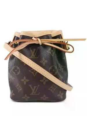 LOUIS VUITTON Nano Noe Monogram Bucket Bag