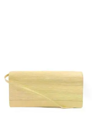 LOUIS VUITTON Honfleur Epi Leather Clutch Bag - Neutrals
