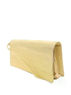 LOUIS VUITTON Honfleur Epi Leather Clutch Bag - Neutrals