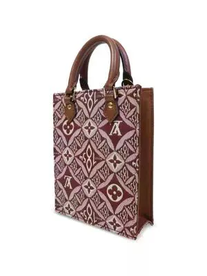 LOUIS VUITTON Petit Sac Plat Monogram Jacquard Tote Bag