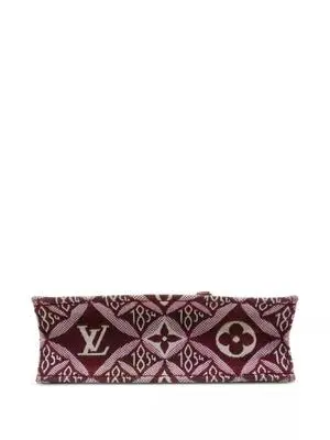 LOUIS VUITTON Petit Sac Plat Monogram Jacquard Tote Bag