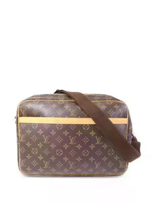 LOUIS VUITTON Monogram Reporter Gm Shoulder Bag - Brown