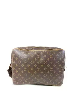 LOUIS VUITTON Monogram Reporter Gm Shoulder Bag - Brown