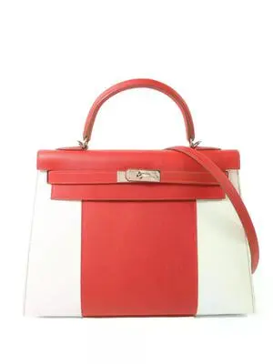 Hermès Kelly 32 Epsom Tote Bag - Red