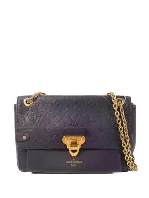 LOUIS VUITTON Vavin Pm Monogram Empreinte Shoulder Bag - Blue