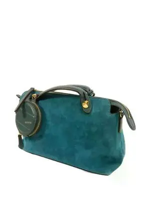 Fendi By The Way Suede Tote Bag - Blue