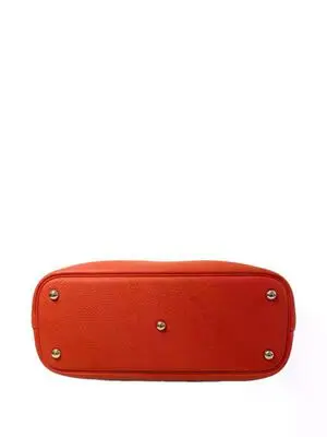 Hermès Bolide Leather Tote Bag - Red